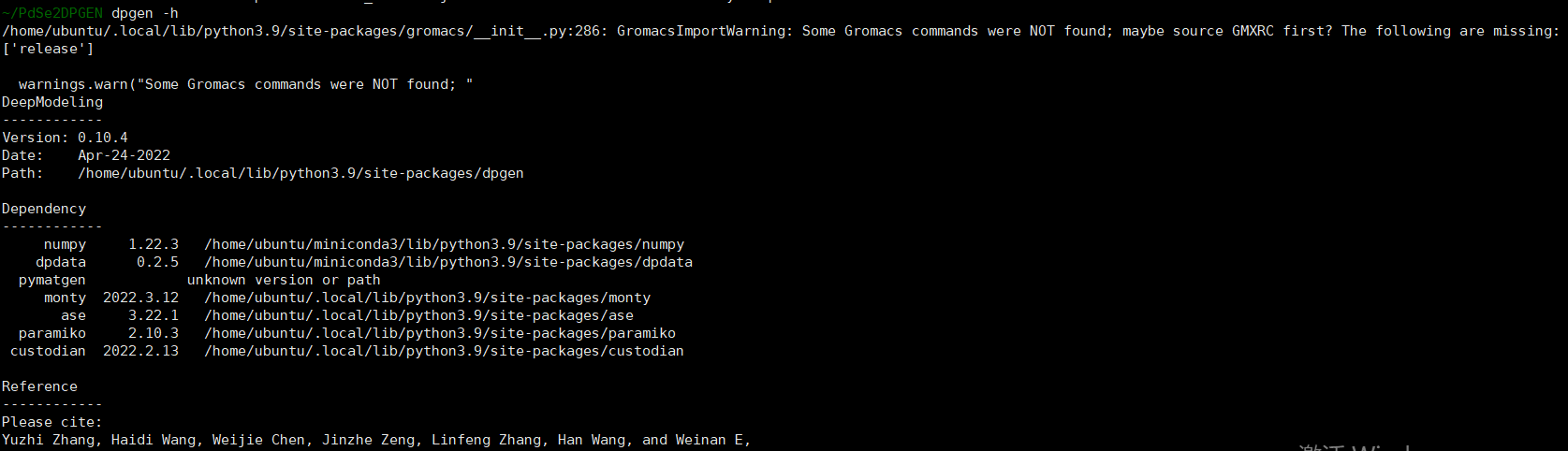 Erro · Issue 708 · Deepmodeling Dpgen · Github