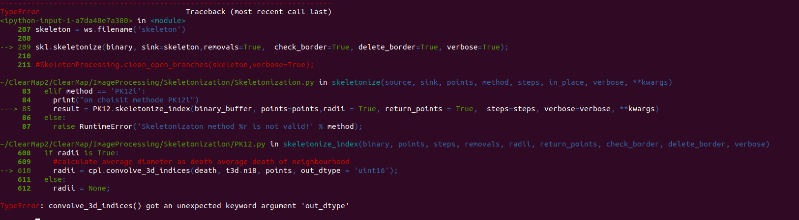 ValueError : operands could not be broadcast together with shapes (3,) (4,) · Issue #75 ...