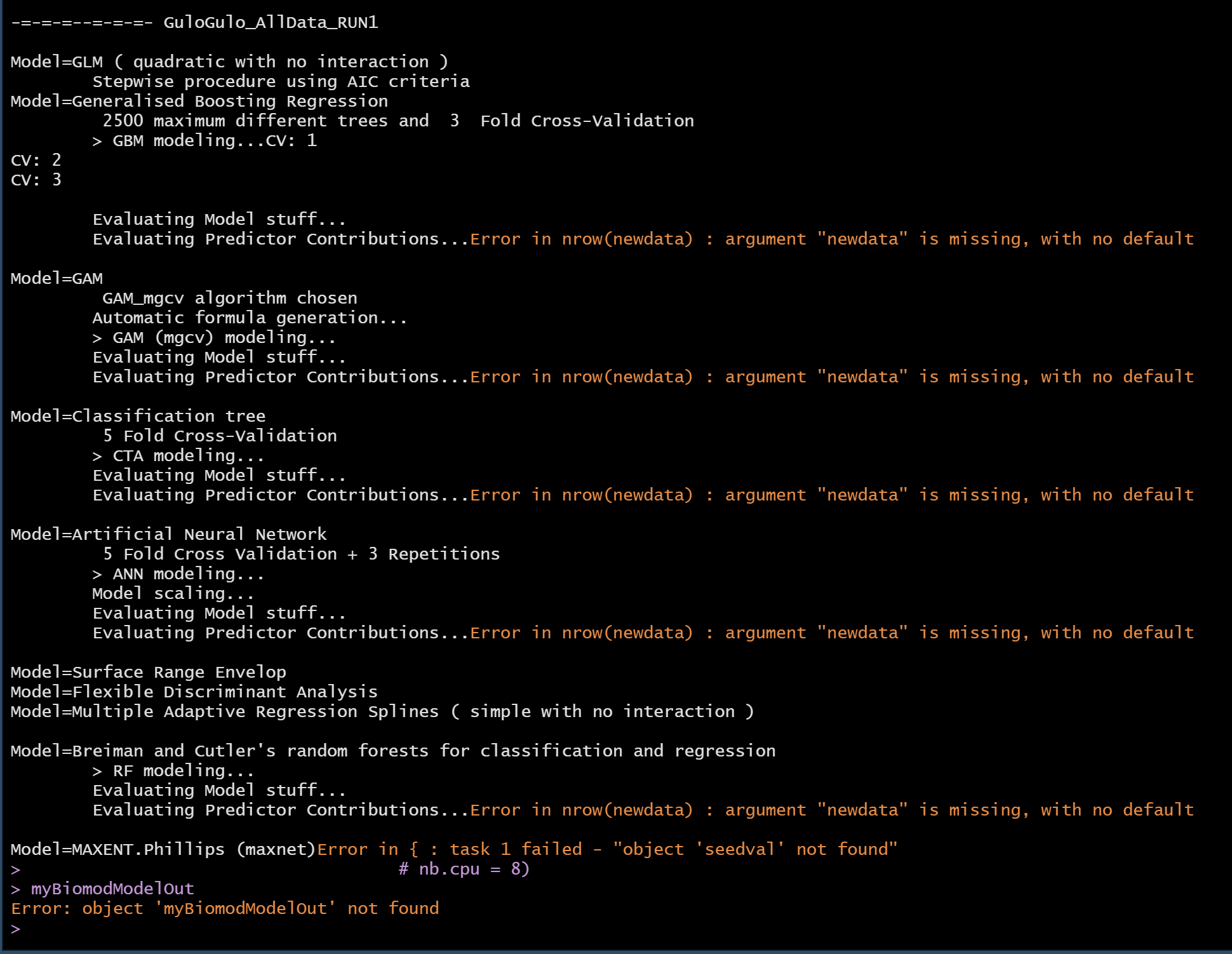 Error in nrow(newdata) : argument "newdata" is missing, with no default · Issue #56 · biomodhub ...