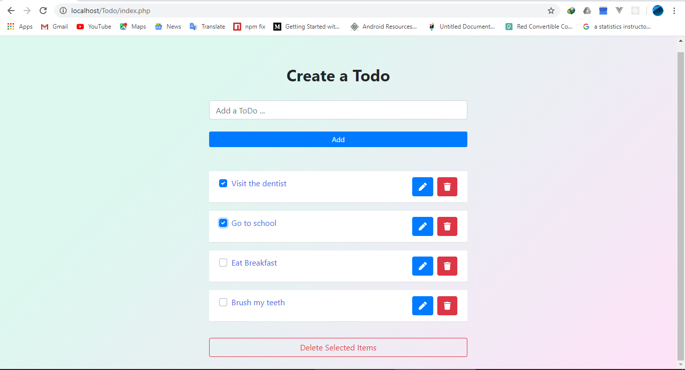 GitHub - InnocentAnyaele/To-Do-Application: A todo application for users to create reminders.