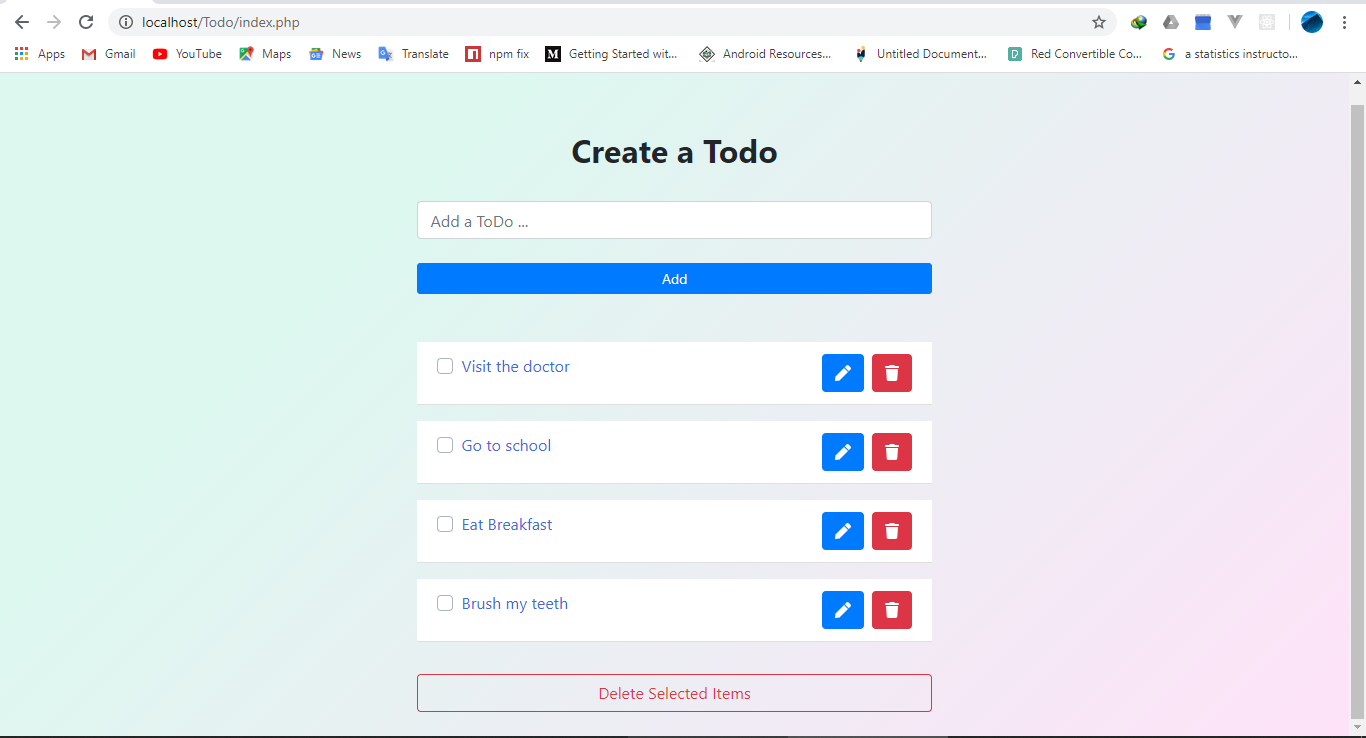 GitHub - InnocentAnyaele/To-Do-Application: A todo application for users to create reminders.
