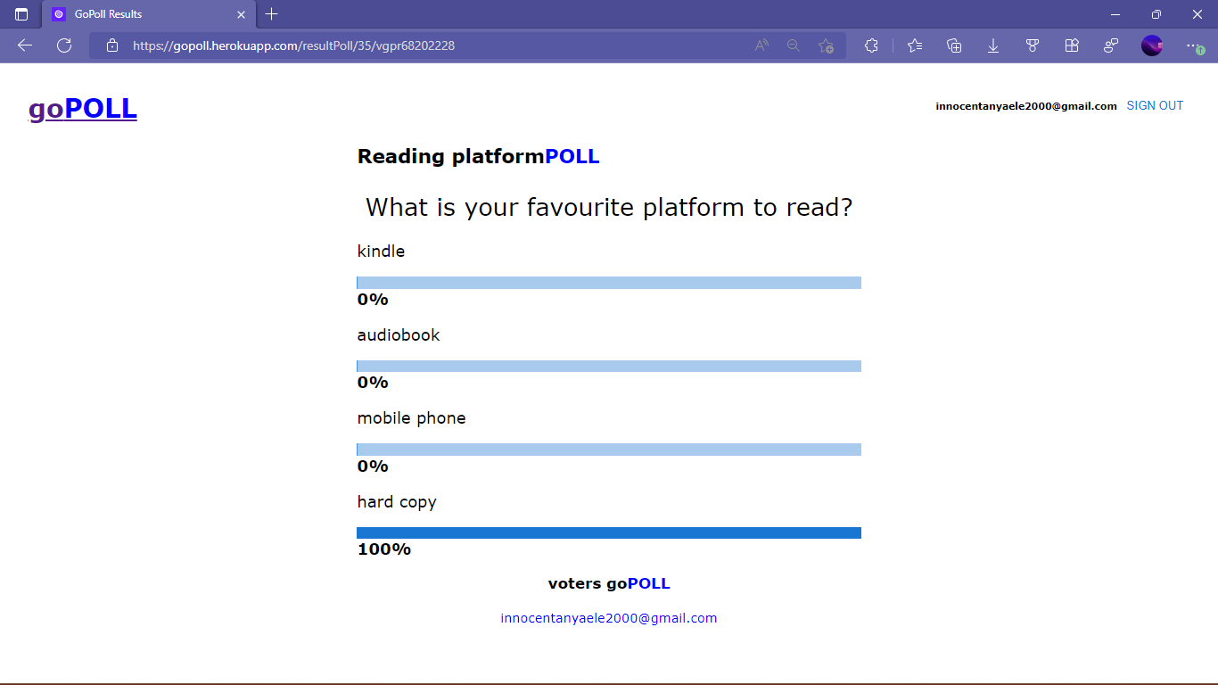 GitHub - InnocentAnyaele/goPoll: The server repository of go poll app (a simple poll application ...