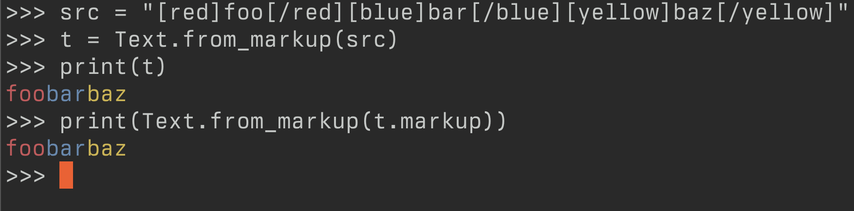 [BUG] Text markup property opens new span tags before closing old ones ...