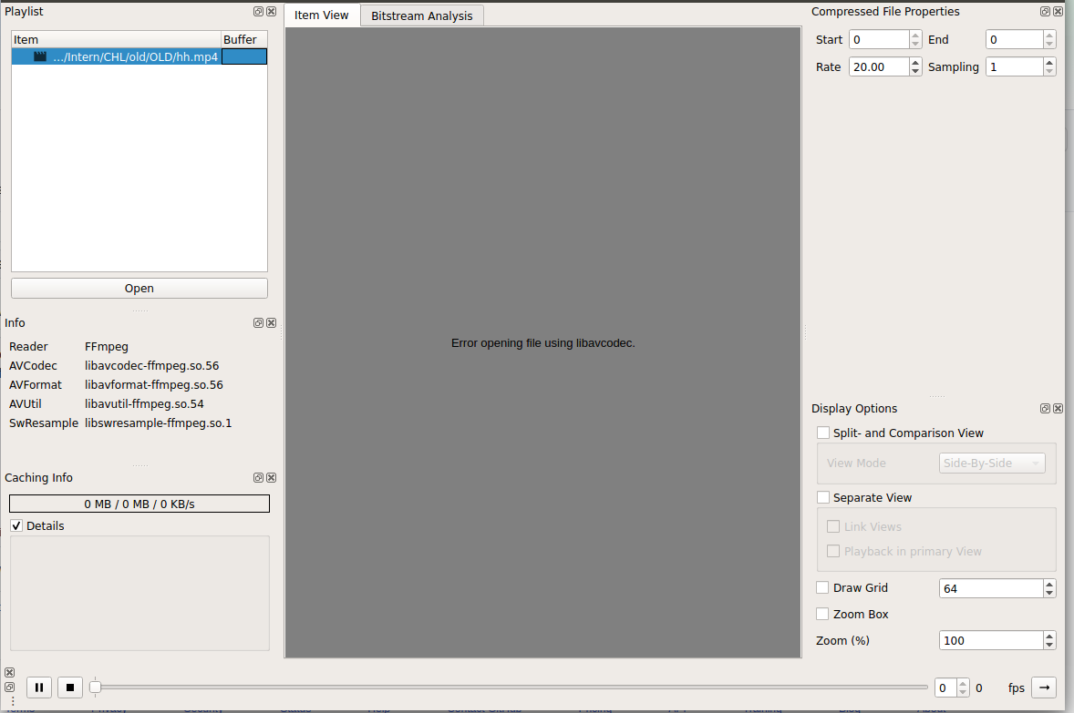 error opening file using libavcodec on Ubuntu16.04 · Issue #288 · IENT/YUView · GitHub