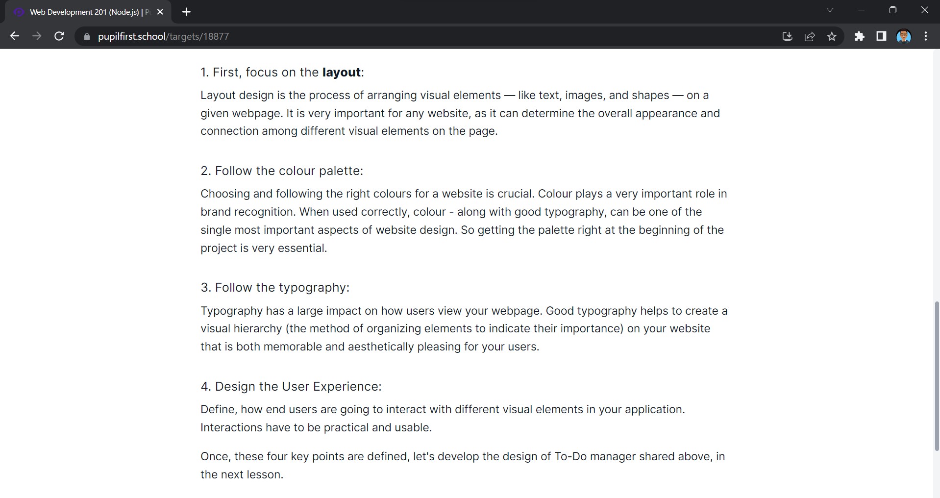 Text alignment for "learn" component should be "justified" · Issue #1324 · pupilfirst/pupilfirst ...
