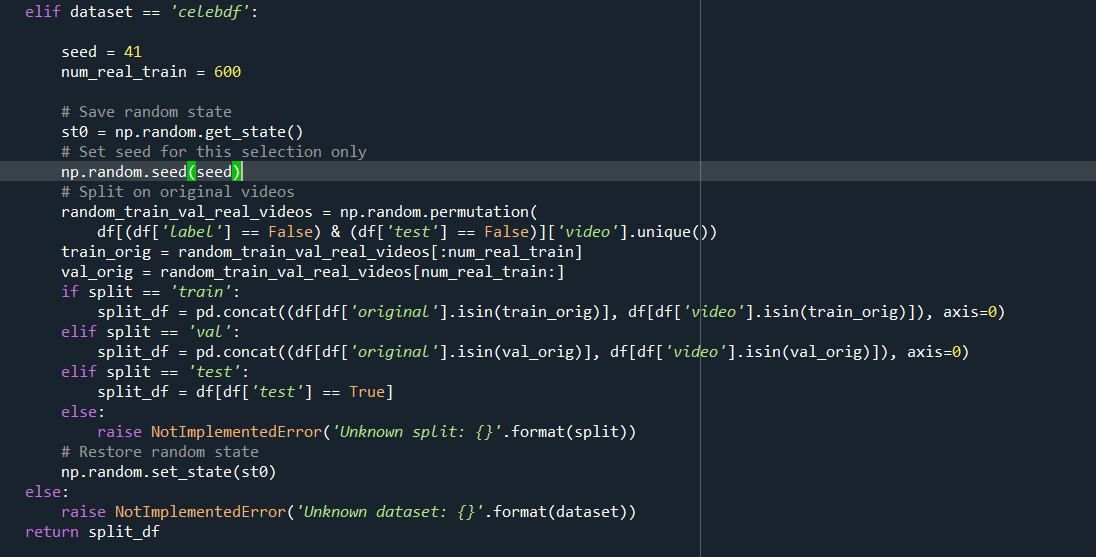 Question about the returned RuntimeError when using the Celeb-DF dataset · Issue #68 · polimi ...