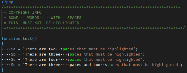 Regex lookahead · Issue #38 · fabiospampinato/vscode-highlight · GitHub