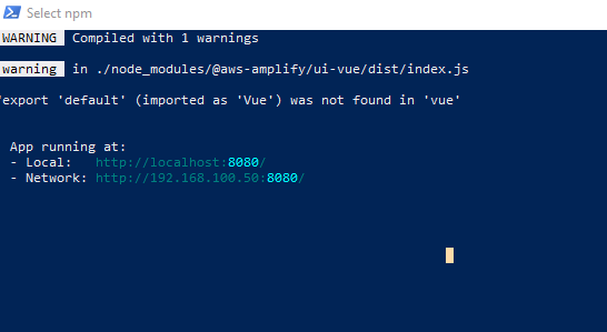 Vue Js Cannot Read Property Configure Of Undefined · Issue 6411 · Aws Amplifyamplify Js