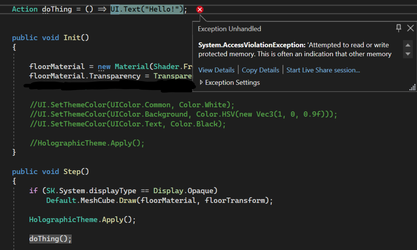 Zero width UI layout causes UI.Text to crash · Issue #446 · StereoKit ...