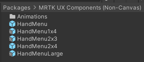 New Canvas-based hand menu prefabs are in the wrong package · Issue #11015 · microsoft ...