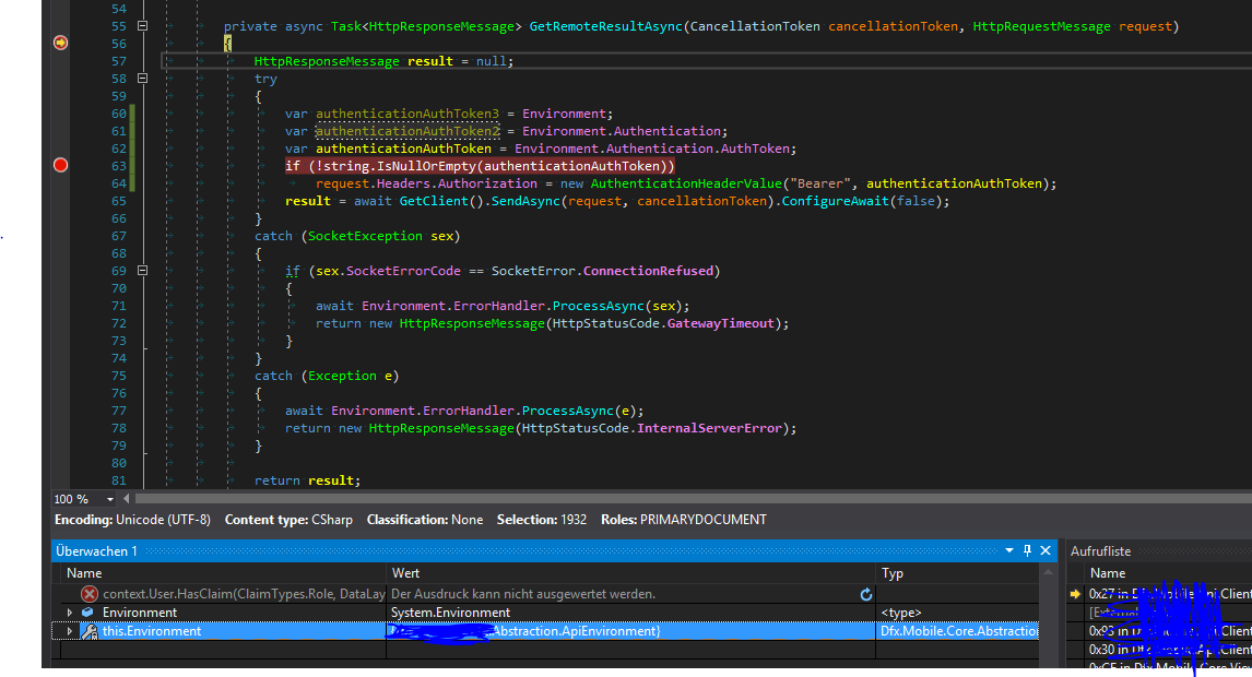 Debugging Issue If Property With Name Environment Exists · Issue 23962 · Dotnetroslyn · Github 