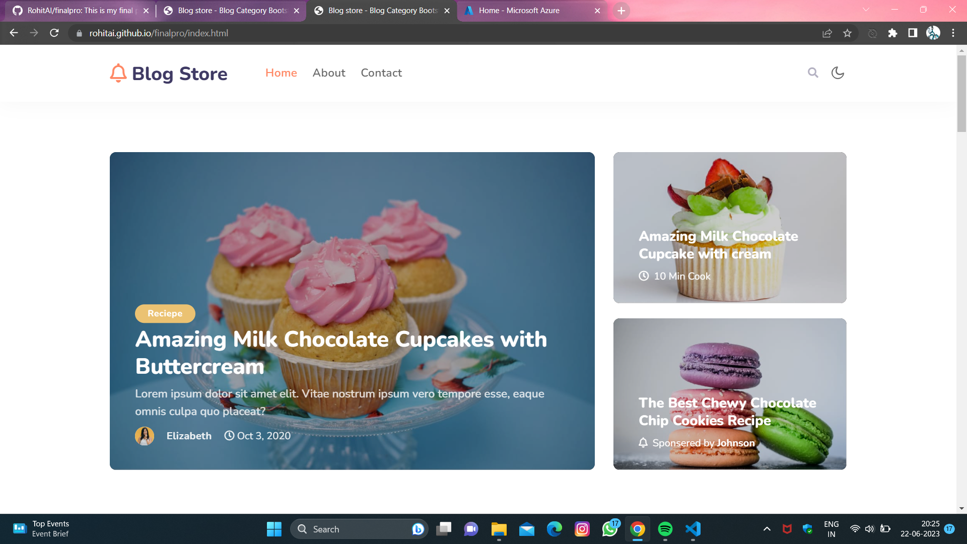 GitHub - RohitAI/finalpro: This is my final project.