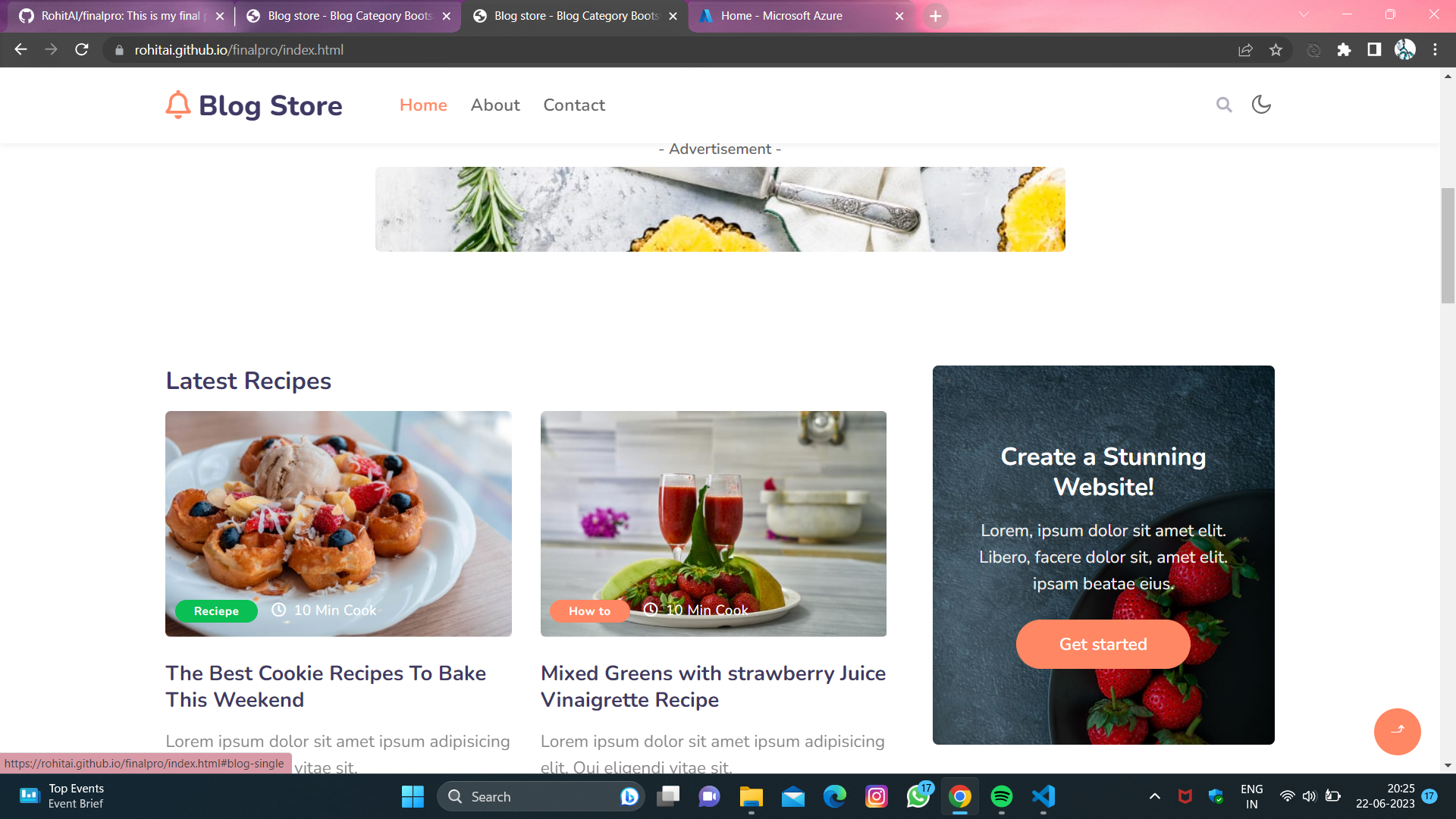 GitHub - RohitAI/finalpro: This is my final project.
