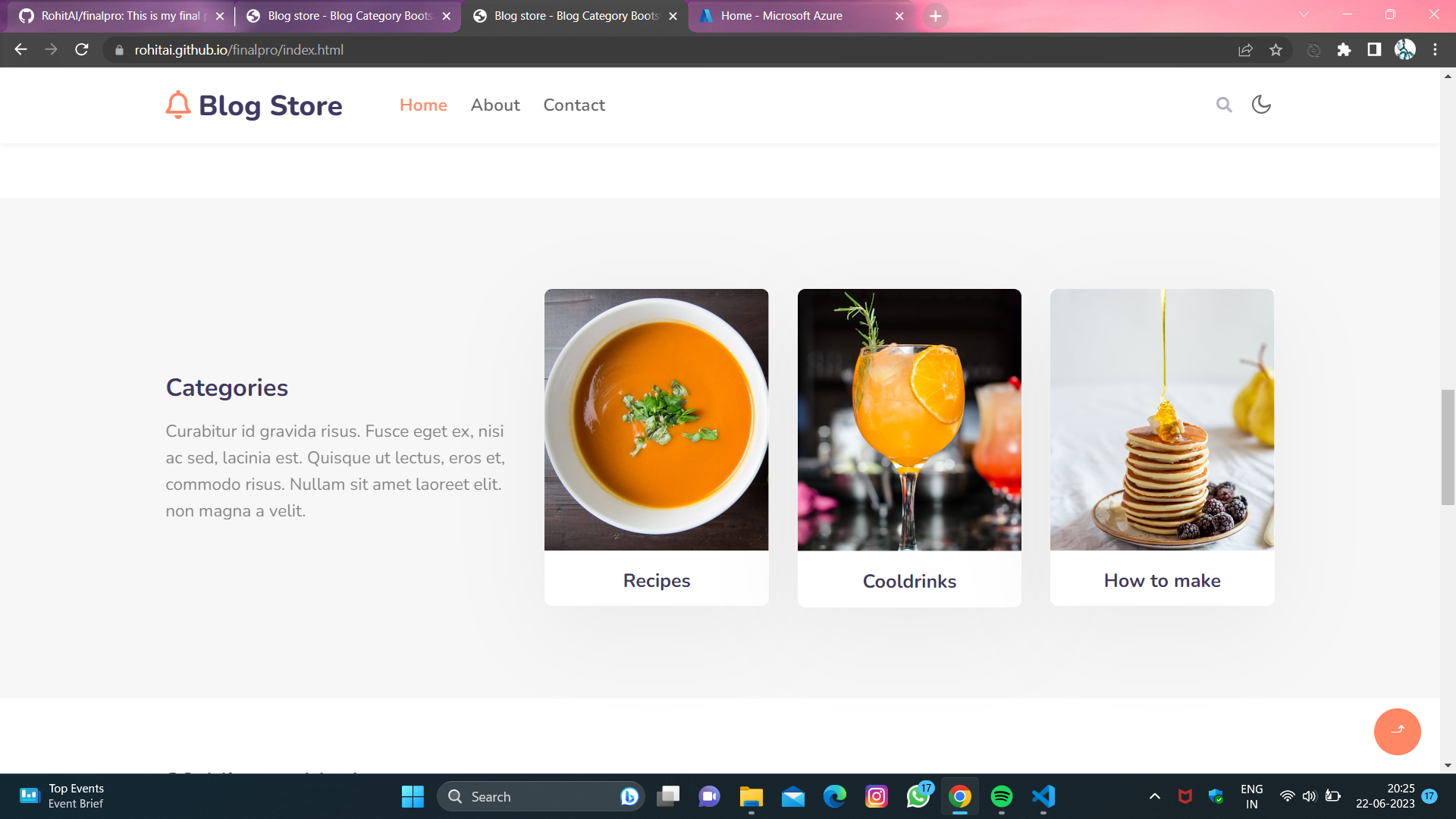 GitHub - RohitAI/finalpro: This is my final project.