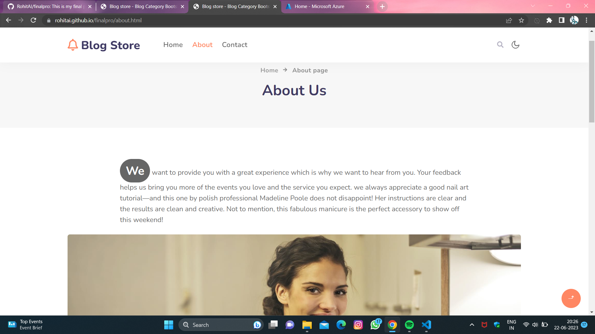 GitHub - RohitAI/finalpro: This is my final project.