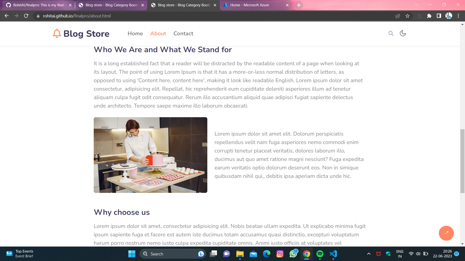 GitHub - RohitAI/finalpro: This is my final project.