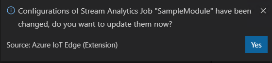 Add codeLens to Update ASA job info by SLdragon · Pull Request #492 · microsoft/vscode-azure-iot ...