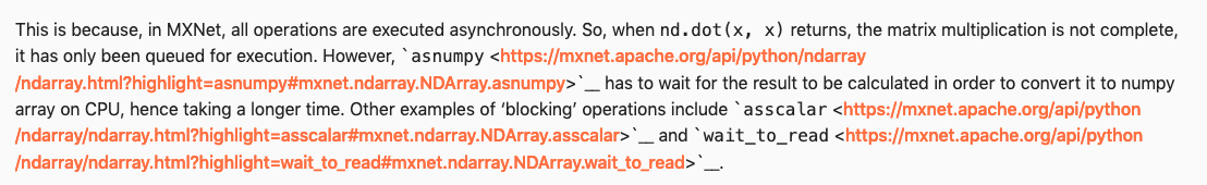 Website Doc Tutorial Rendering Not Working · Issue 17251 · Apachemxnet · Github 