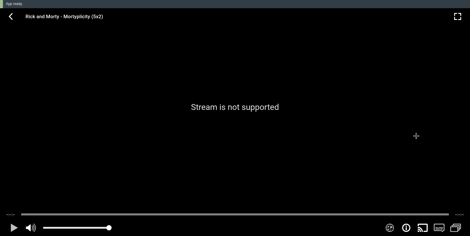 Stream is not supported? · Issue #238 · Stremio/stremio-web · GitHub