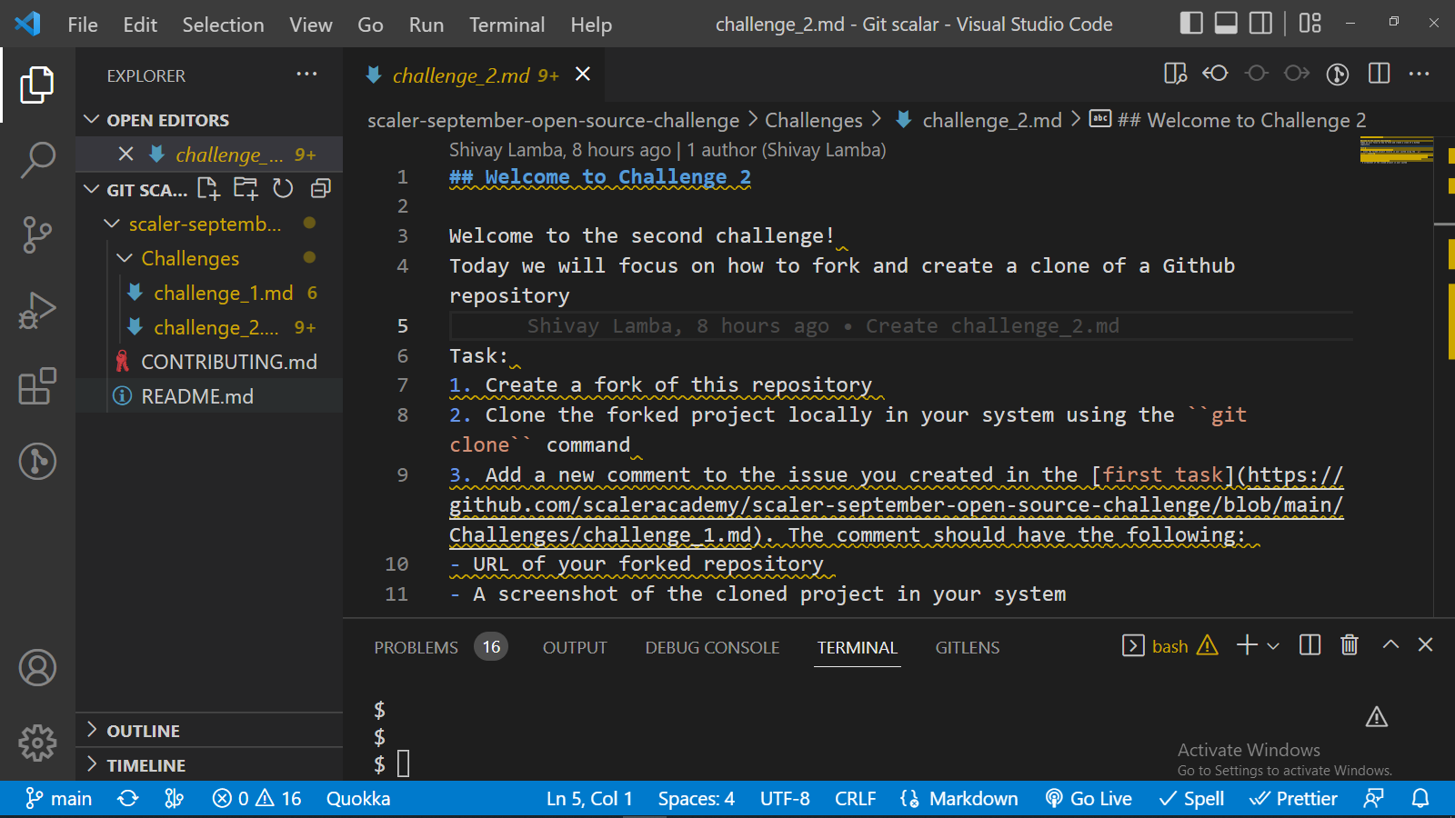 Challenge Day 21 · Issue #400 · scaleracademy/scaler-september-open-source-challenge-2022 · GitHub