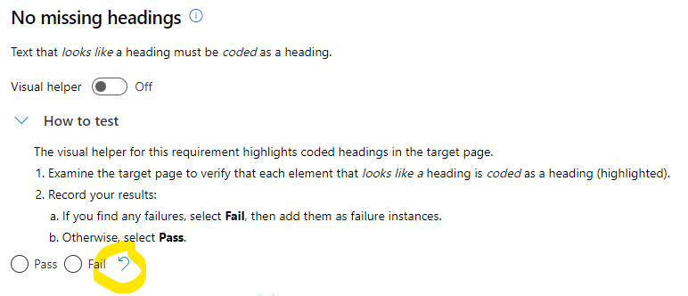 Undo button appears on all rows of issue list · Issue #5676 · microsoft/accessibility-insights ...
