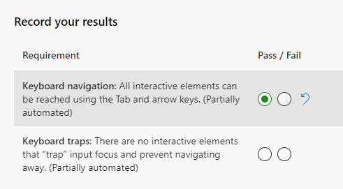 Undo button appears on all rows of issue list · Issue #5676 · microsoft/accessibility-insights ...