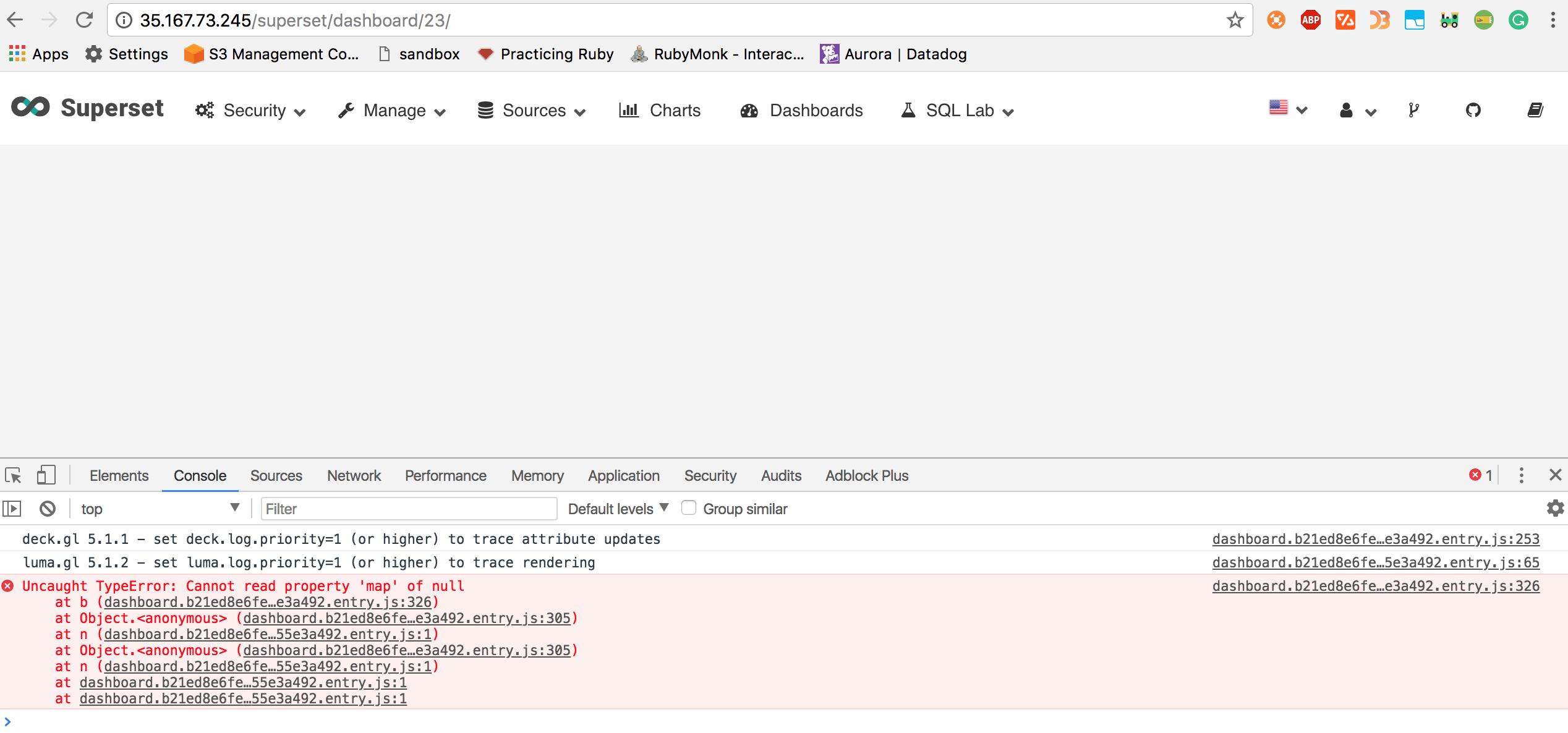 superset dashboard is blank · Issue #4685 · apache/superset · GitHub