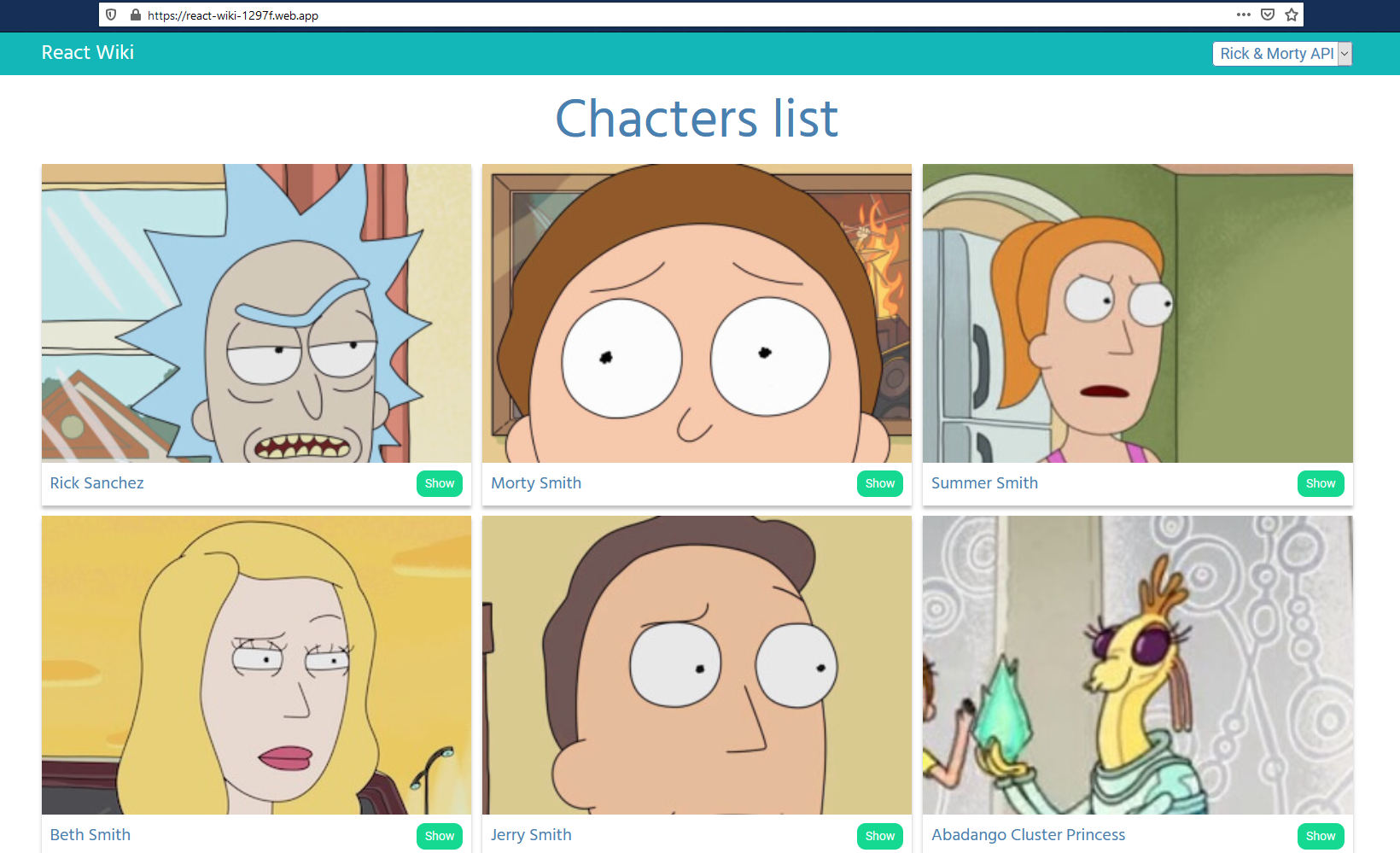 GitHub - SebastianBC09/React-Wiki-Project: This is the 3rd project for ...