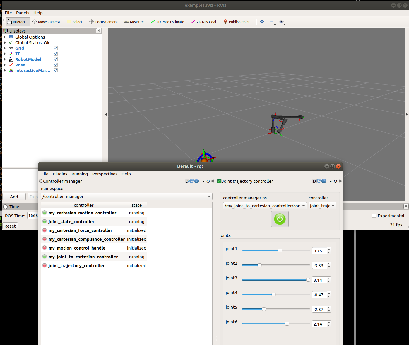 How to config the Moveit for real robot for a cartesian_force ...