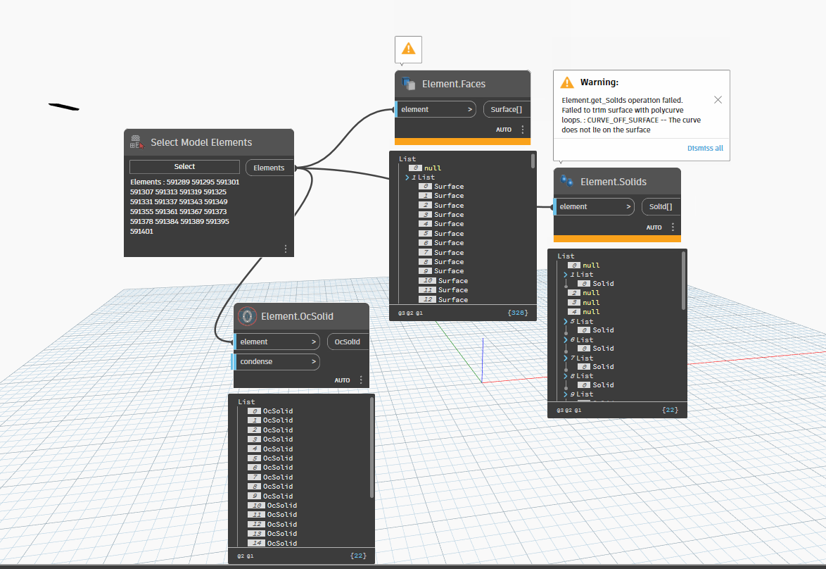 Failed to trim Surface with polycurve loops: CURVE_OFF_SURFACE on Revit 2022 & Revit 2023 ...