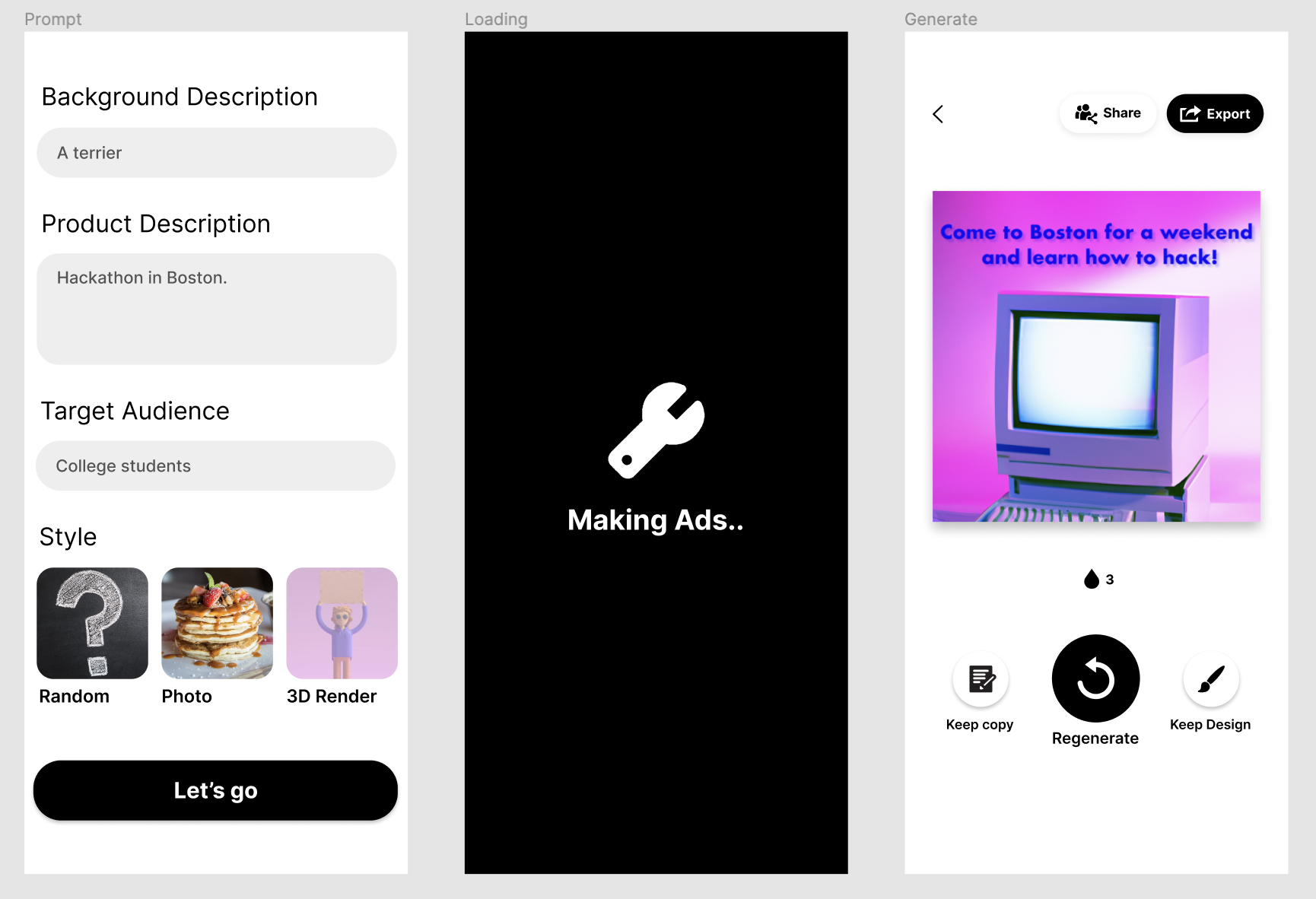 GitHub - AdiBhan/bostonhacks-2022: Adi - AI ad generator app ( IOS/Android )