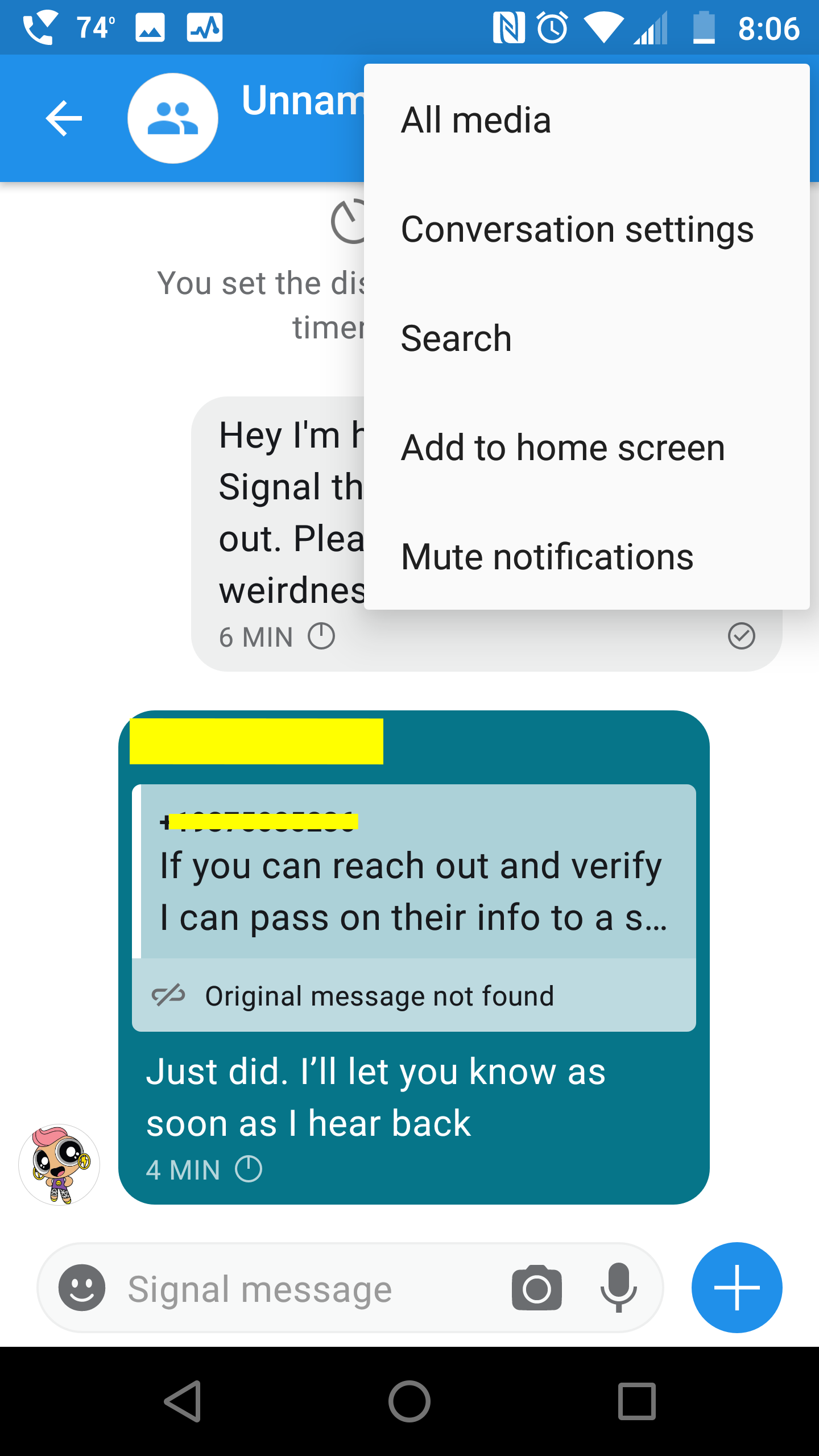Partially added to group; can't leave it · Issue #3601 · signalapp ...