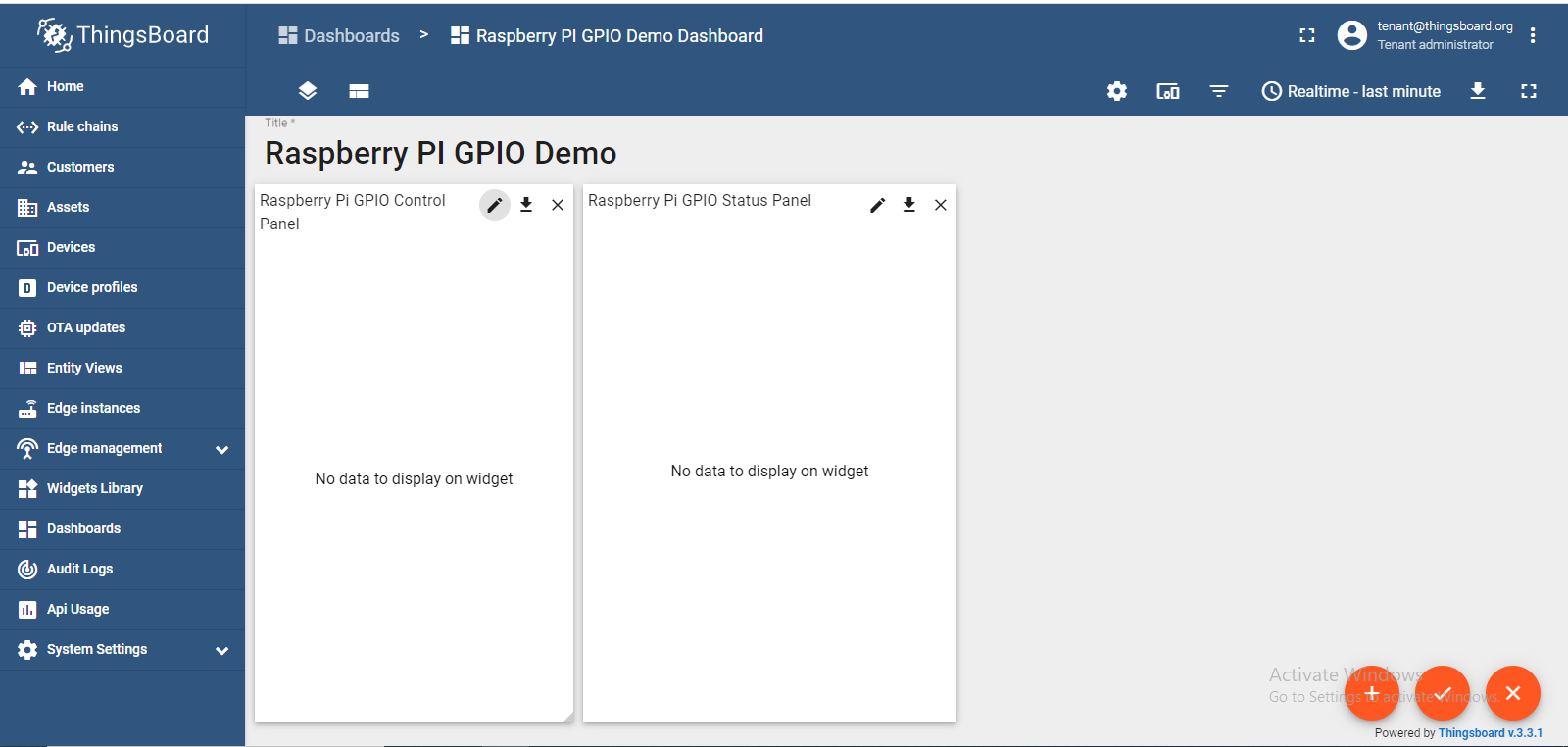 Raspberry PI GPIO Demo Dashboard json file - missing? · Issue #6329 · thingsboard/thingsboard ...