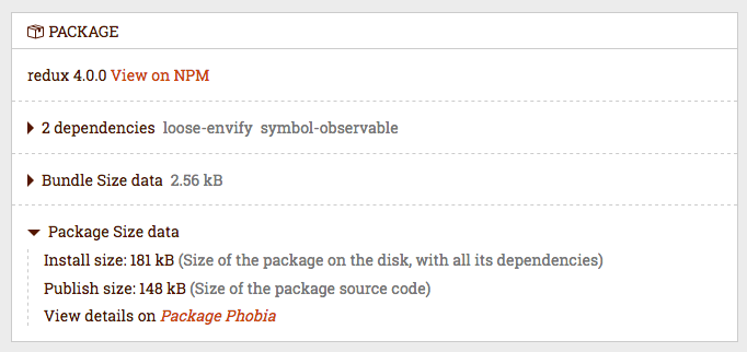Add bundle size and package install size data · Issue #61 · bestofjs ...