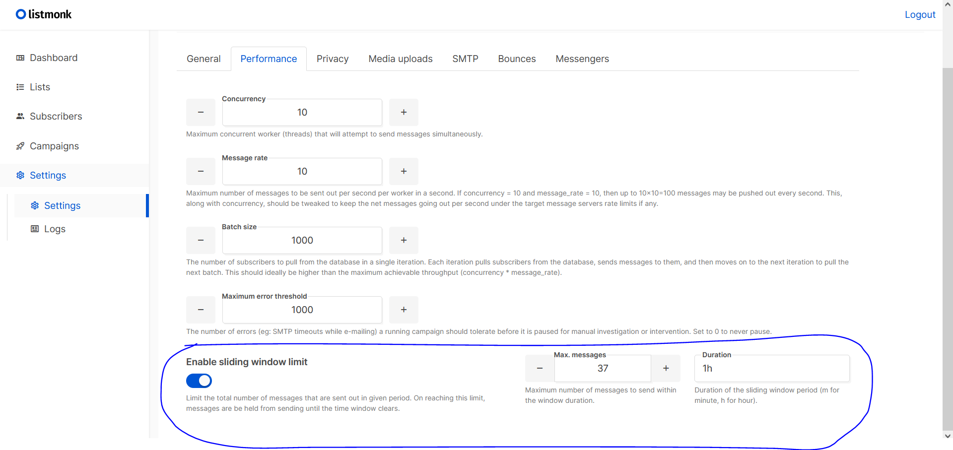 Multiple time frames · Issue #523 · knadh/listmonk · GitHub
