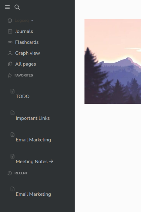 Weird Spacing In Favourites And Recent · Issue 59 · Yoyureclogseq Banners Plugin · Github 