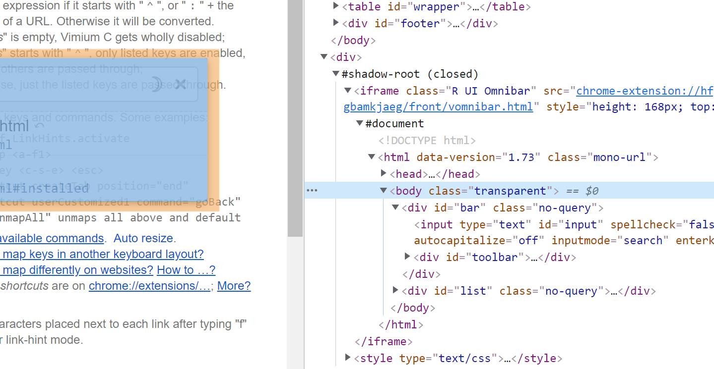 How to incease Vomnibar height? · Issue #415 · gdh1995/vimium-c · GitHub
