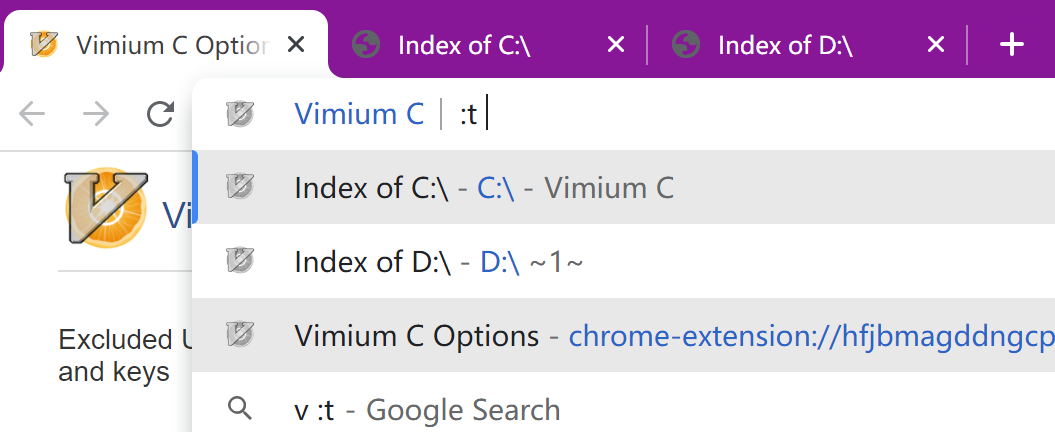 Allow shortcut while focus is in chrome omnibox · Issue #166 · gdh1995/vimium-c · GitHub