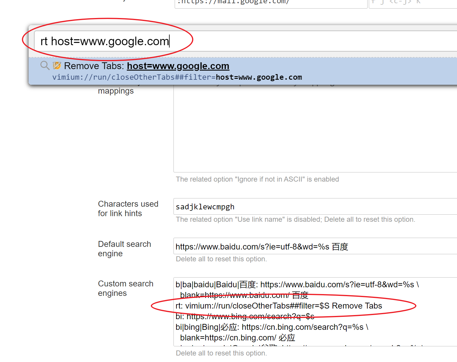 select tabs in vomnibar and delete them · Issue #732 · gdh1995/vimium-c · GitHub