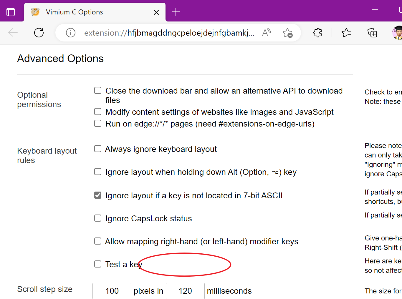 Some key doesn't work with specific words: · Issue #841 · gdh1995/vimium-c · GitHub