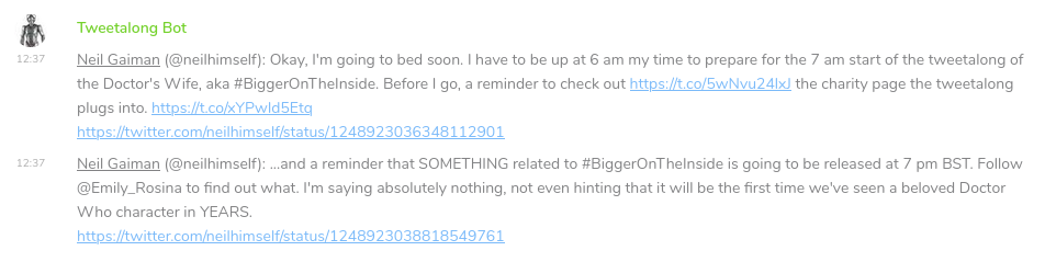 GitHub - babolivier/matrix-tweetalong-bot: Matrix bot that fetches tweets from a given Twitter ...