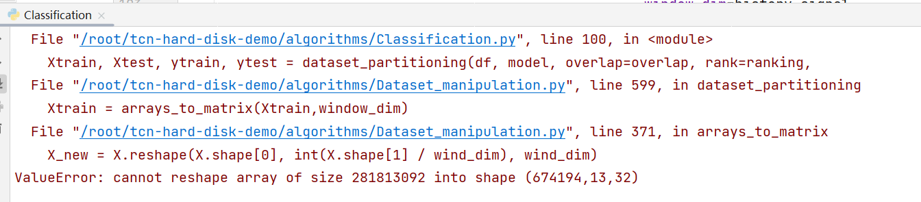 I have tried many times, but I can't run through your TCN model. Please help me · Issue #3 · eml ...