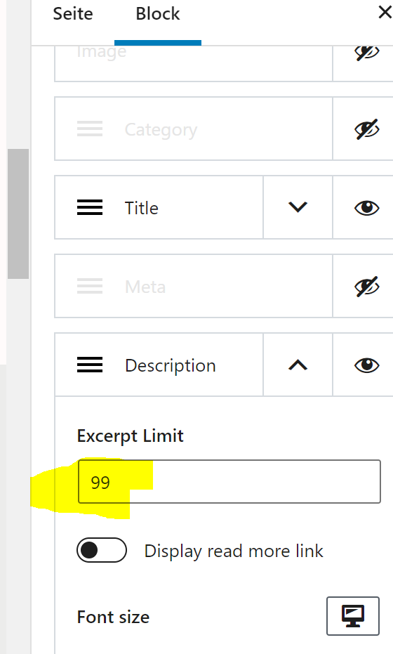 Posts block: excerptLength is not persistent and gets overridden by default 100 · Issue #925 ...