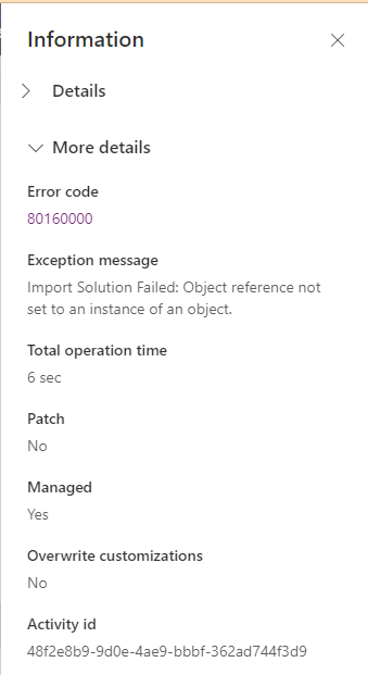 [Creator Starter Kit] BUG: Imort Solution Failed: Object reference is not set to an instance of ...