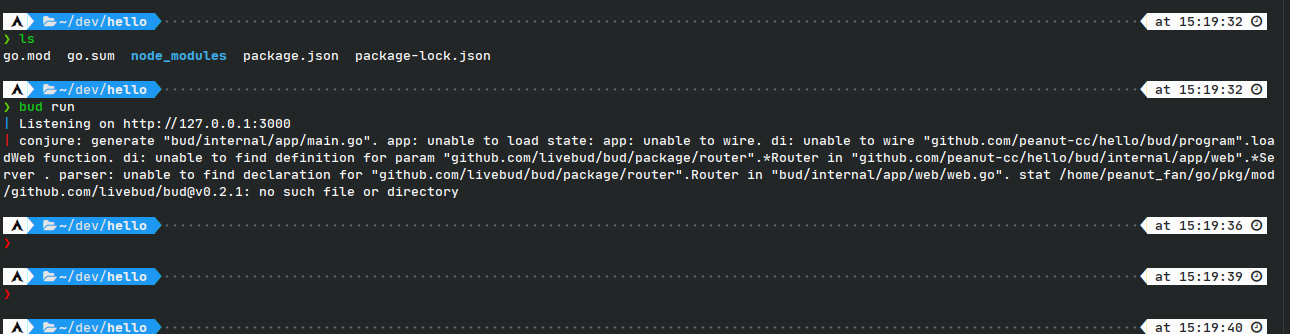 bud run error · Issue #208 · livebud/bud · GitHub