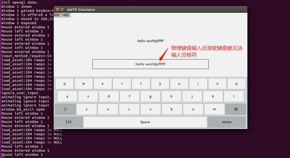 Linux平台下测试HelloWorld-Demo时edit控件无法输入空格符问题 · Issue #231 · zlgopen/awtk · GitHub