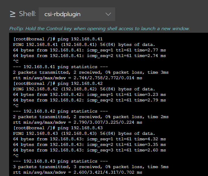 Cannot create PVCs · Issue #1814 · ceph/ceph-csi · GitHub