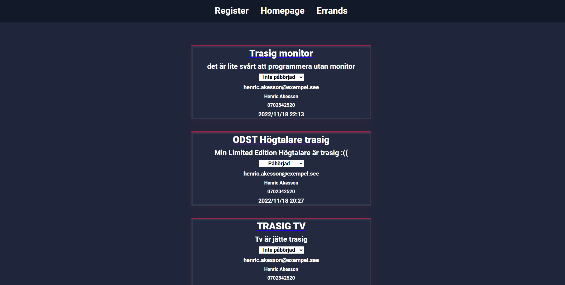 GitHub - henkeeman/Backendutveckling-Assignment-1: I denna inlämningsuppgift ska du bygga ett ...