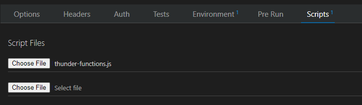 Thunder Doesn T Recognize Script File Exports · Issue 1045 · Thunderclient Thunder Client