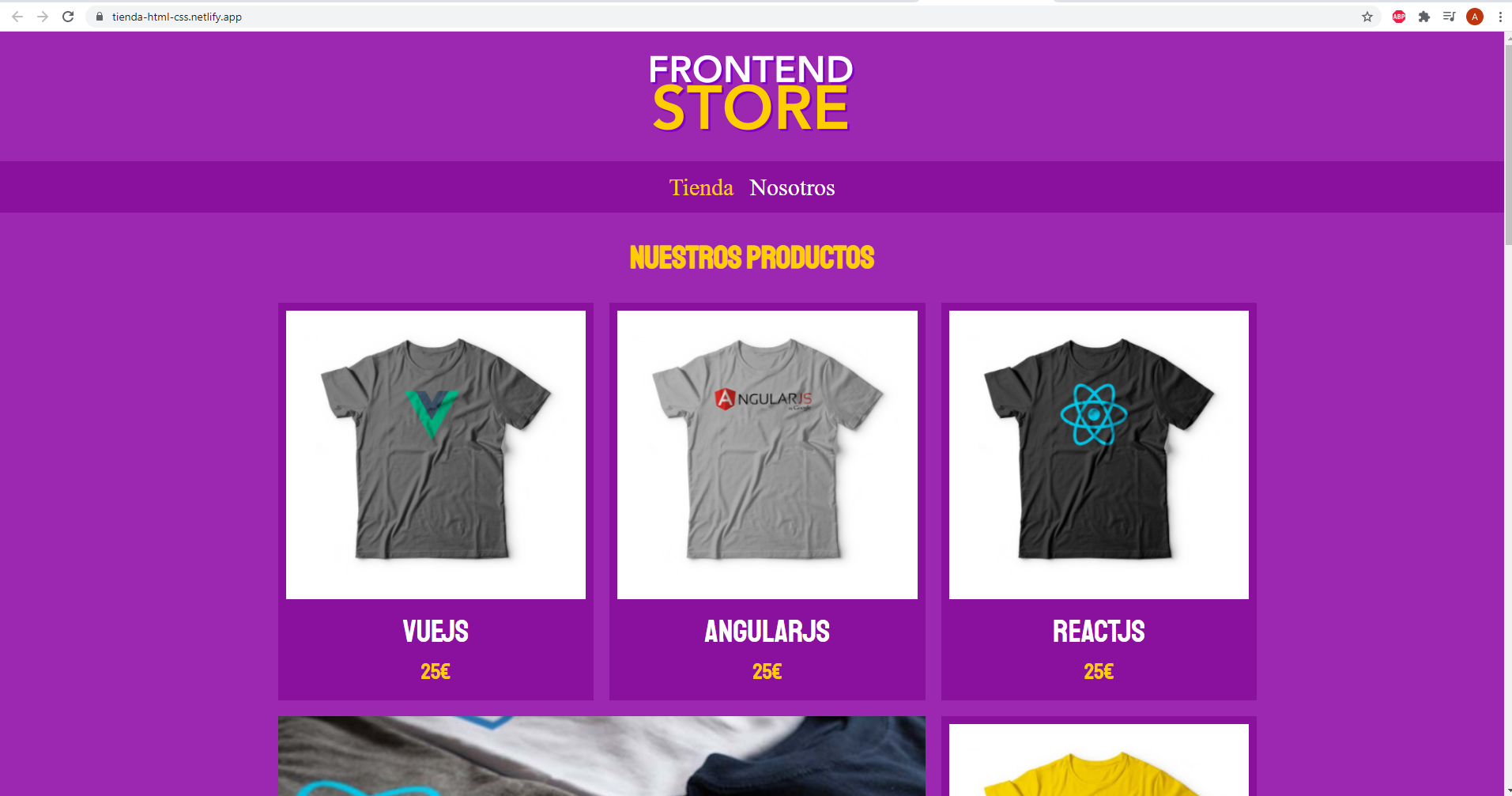 GitHub - Abel754/tienda-html-css